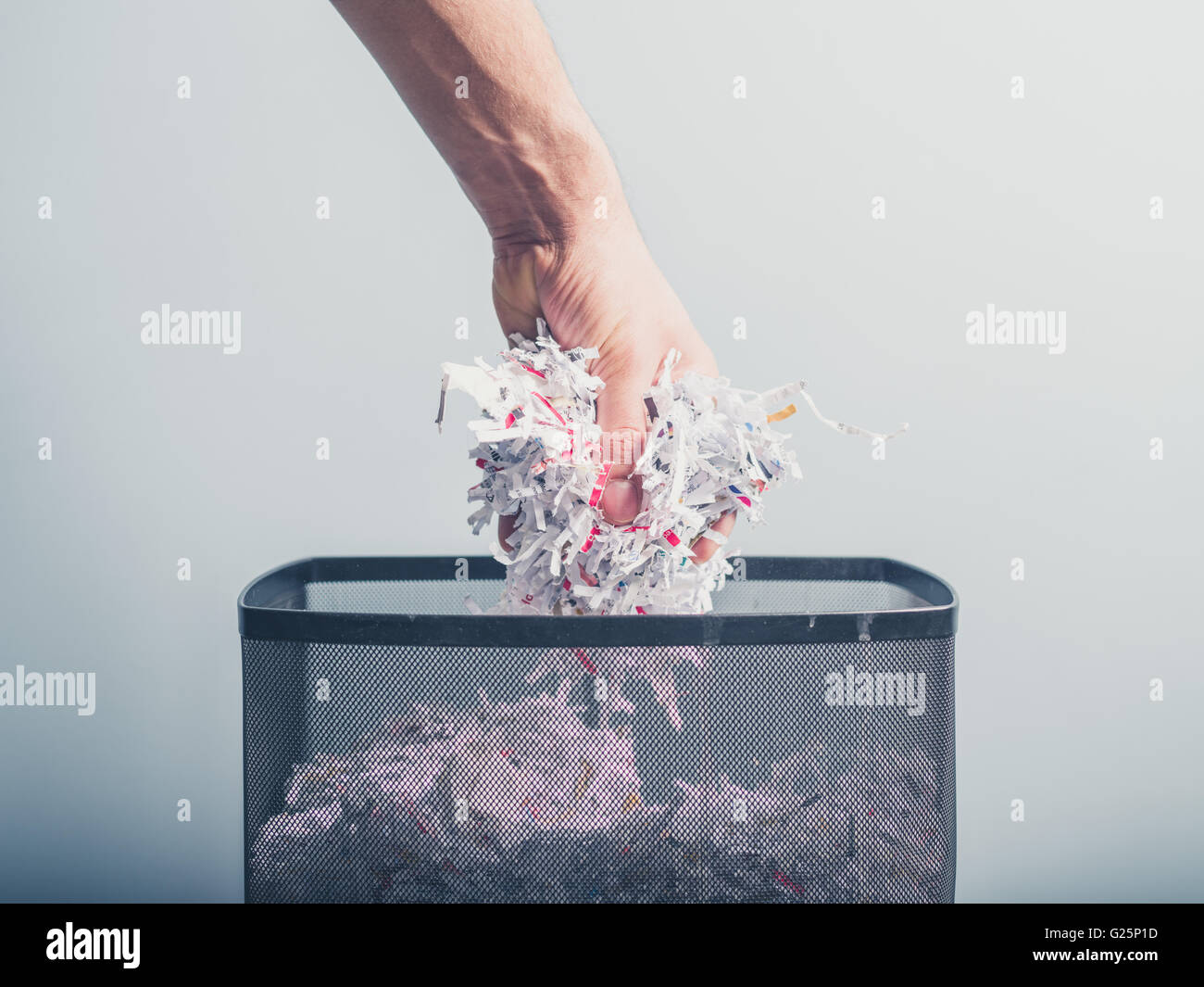 Shredded waste hi-res stock photography and images - Alamy