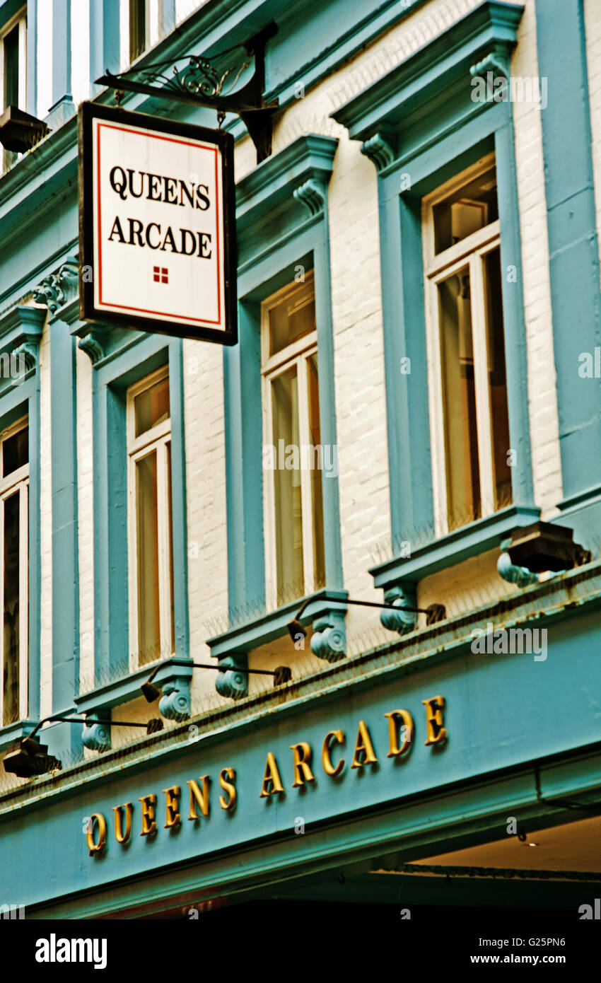 Queens Arcade, Leeds Stock Photo - Alamy