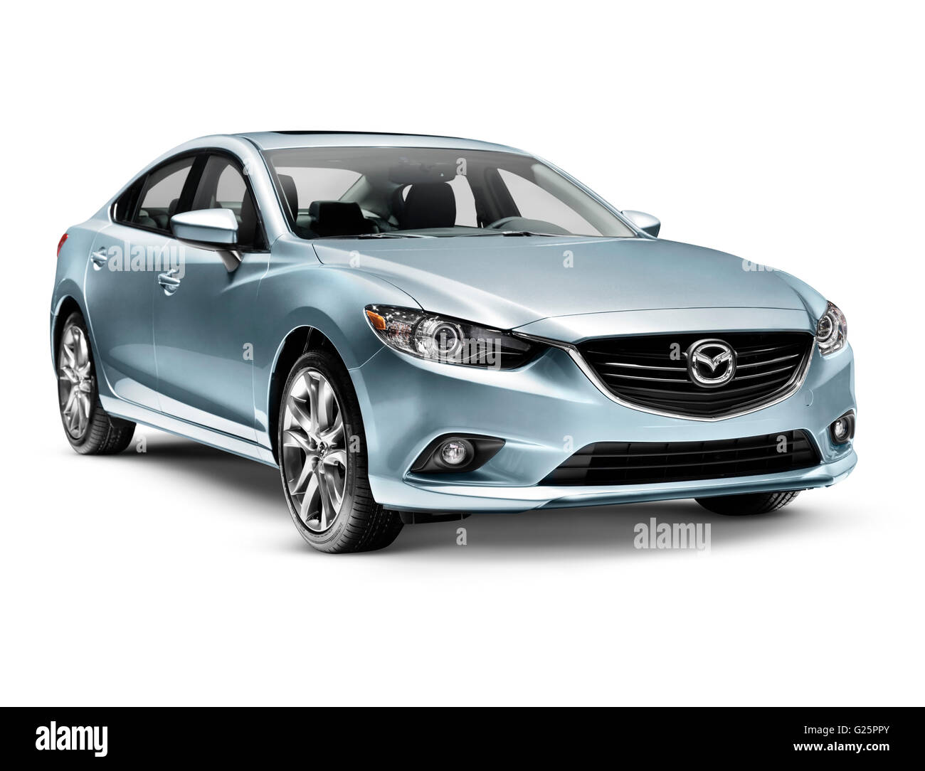 Mazda Blue High Resolution Stock Photography and Images - Alamy