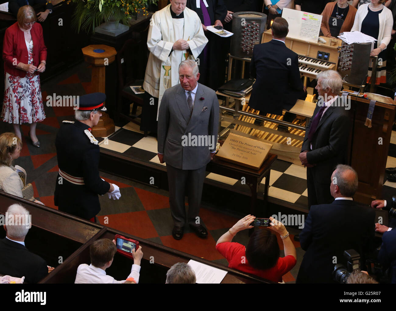 Officially open portico arts centre hi-res stock photography and images ...