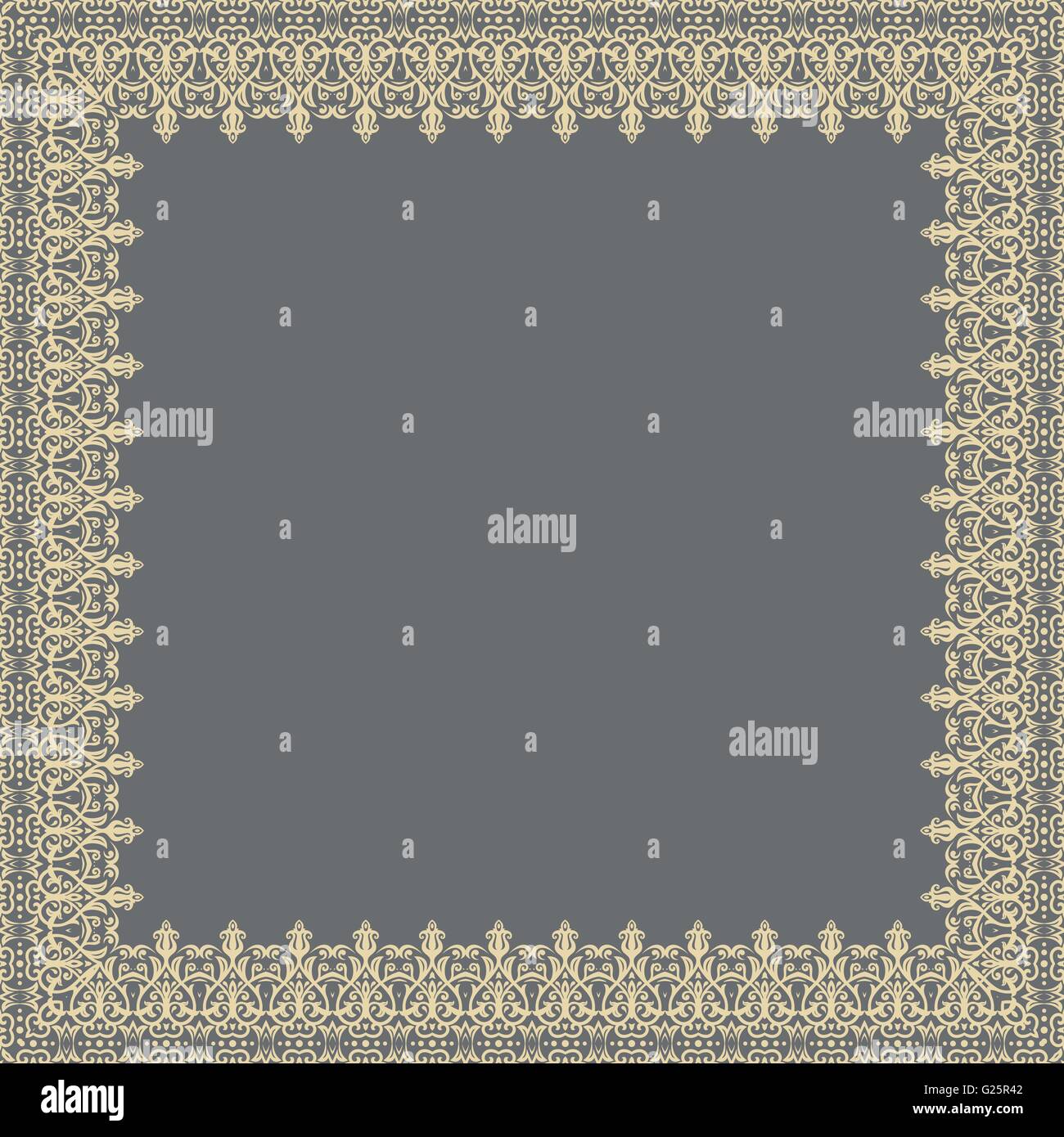 Floral Vector Fine Frame Stock Vector Image & Art - Alamy