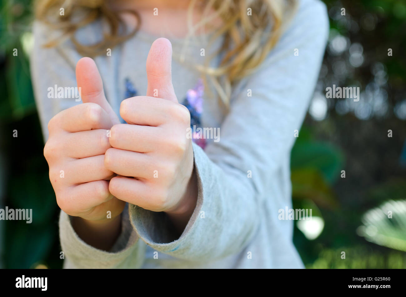 Two Thumbs Up High Resolution Stock Photography and Images - Alamy