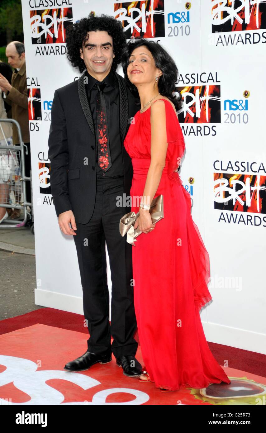 Rolando villazon lucia villazon attending the classical brit High ...