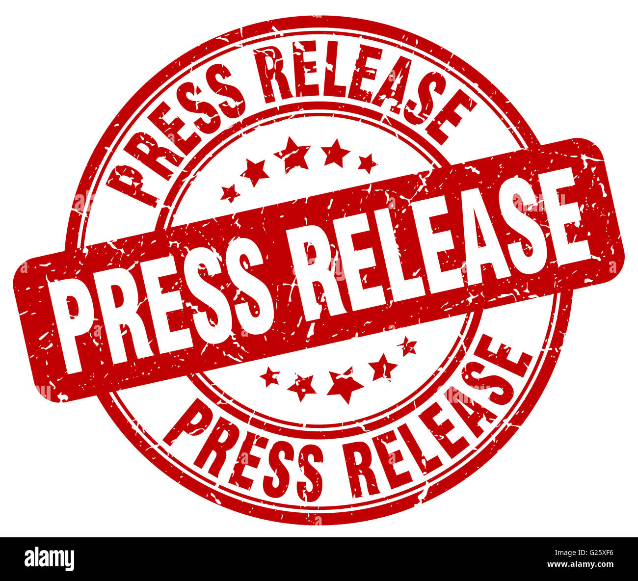 Press release rubber stamp hi-res stock photography and images - Alamy