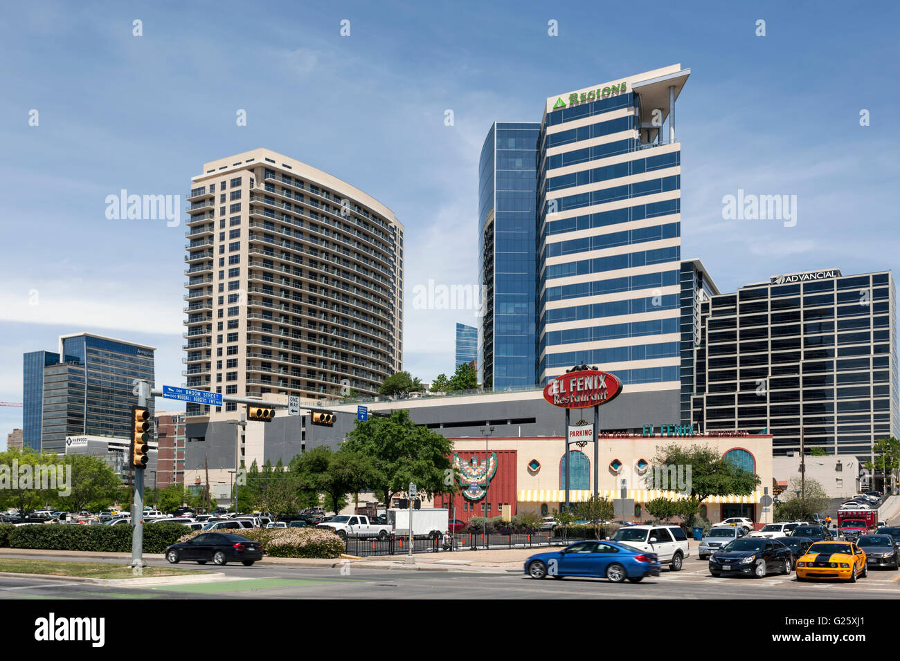 Highrise Buildings in Dallas, Texas, USA Stock Photo - Alamy