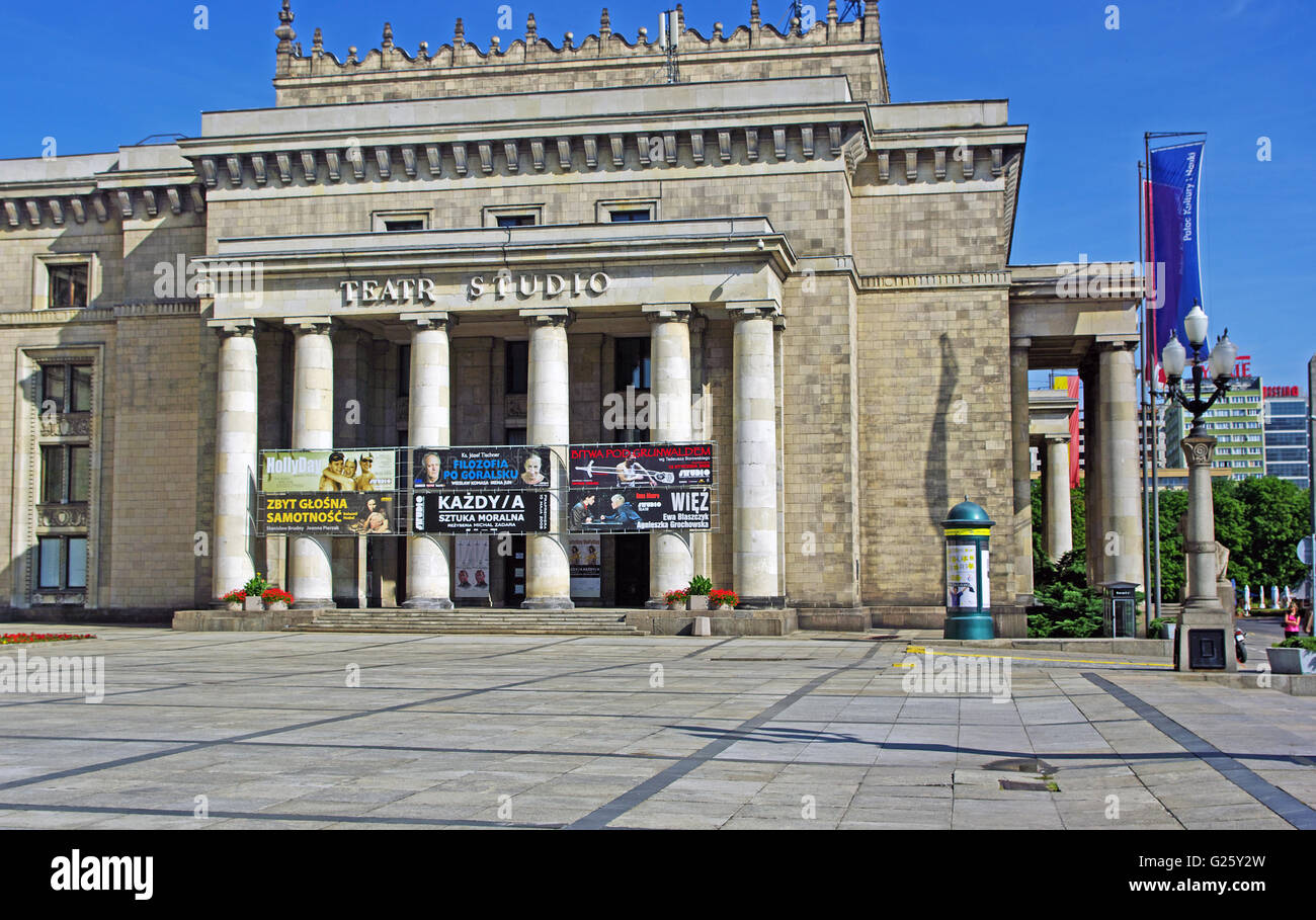 Tear Studio, (Cinema,) Warsaw, Poland Stock Photo - Alamy