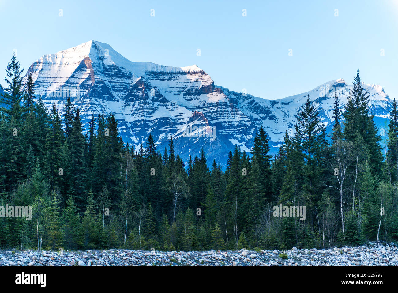 Mt Robson park Stock Photo - Alamy
