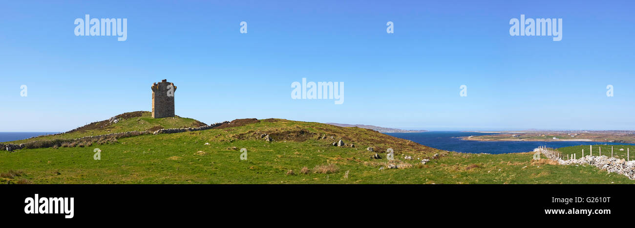 Castle near Maghery and Dunglow County Donegal Ireland Stock Photo - Alamy