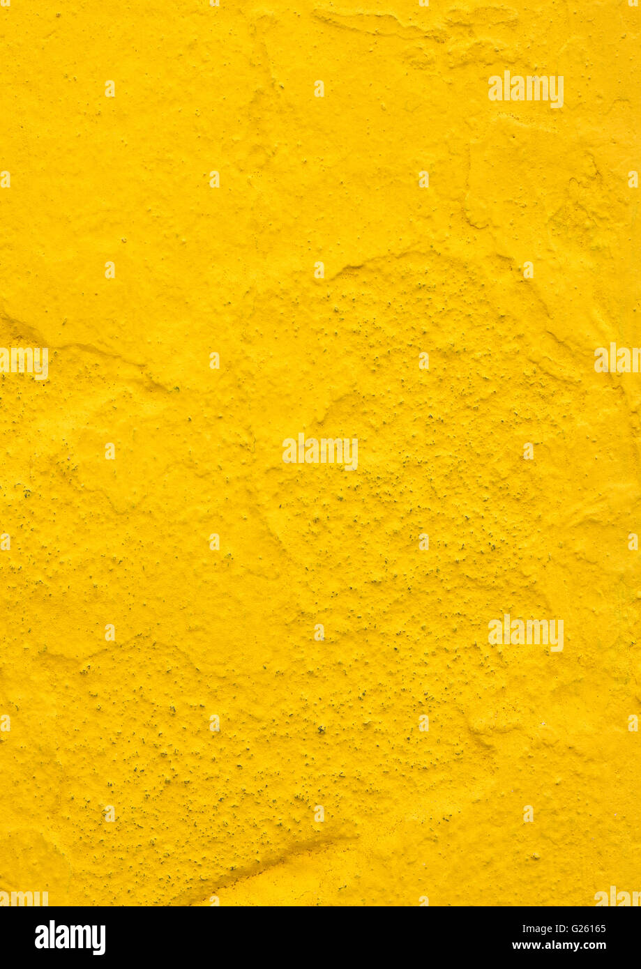 Texture of a rough yellow wall outdoors Stock Photo - Alamy