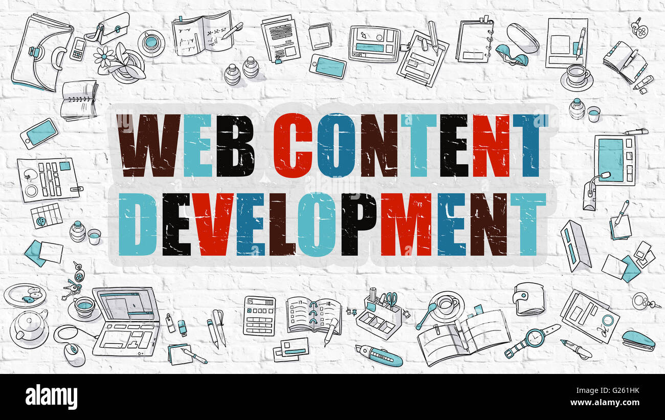 Web content development hi-res stock photography and images - Alamy
