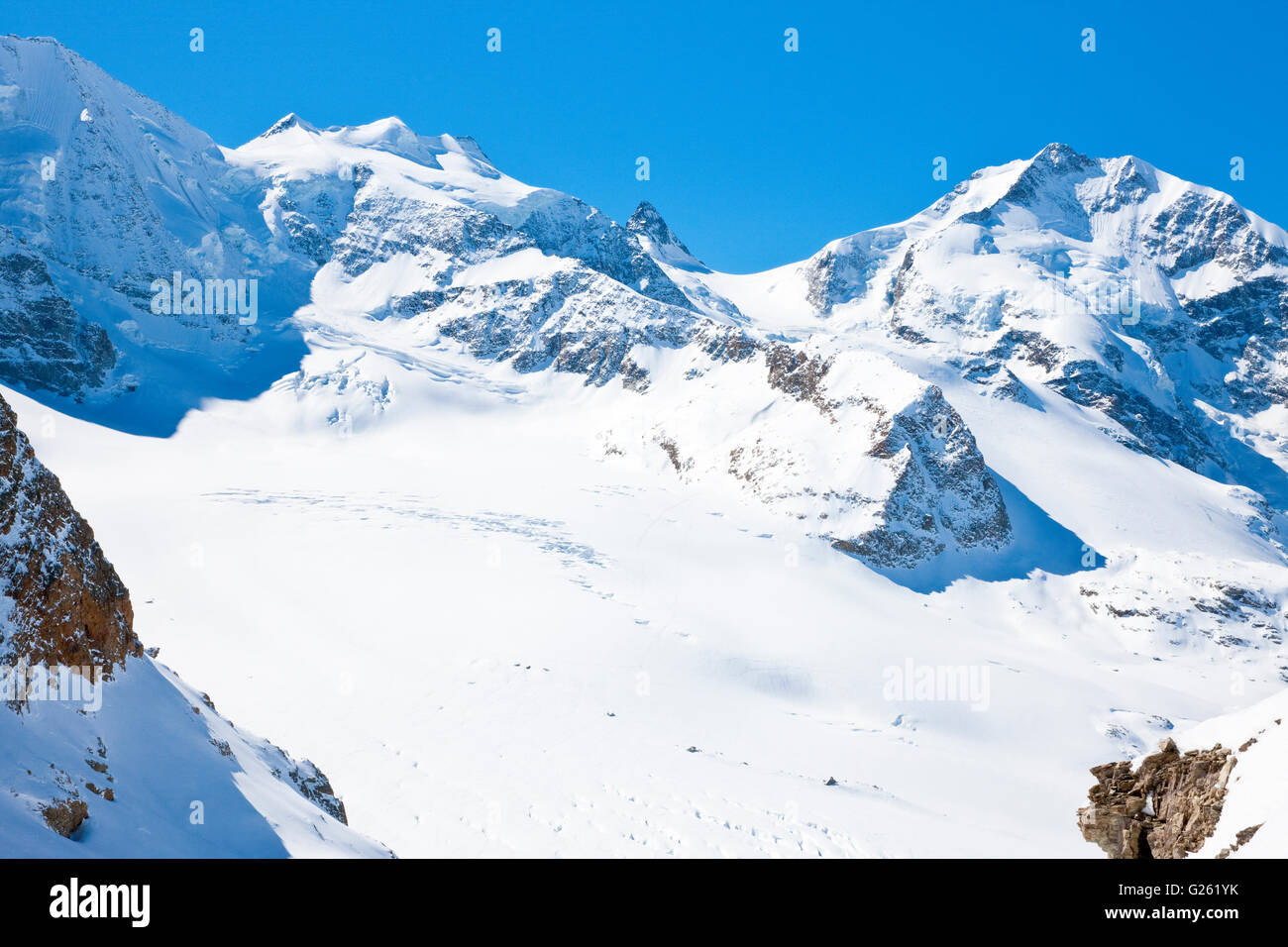 Bernina Range, Graubunden, Switzerland Stock Photo - Alamy