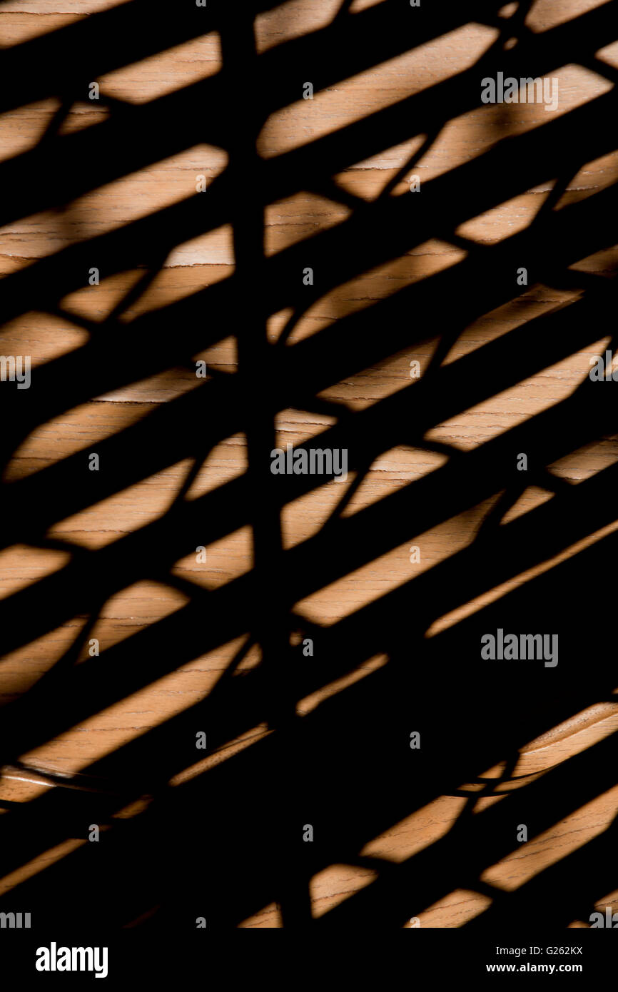 Geometric composition with shadows creating a pattern Stock Photo - Alamy