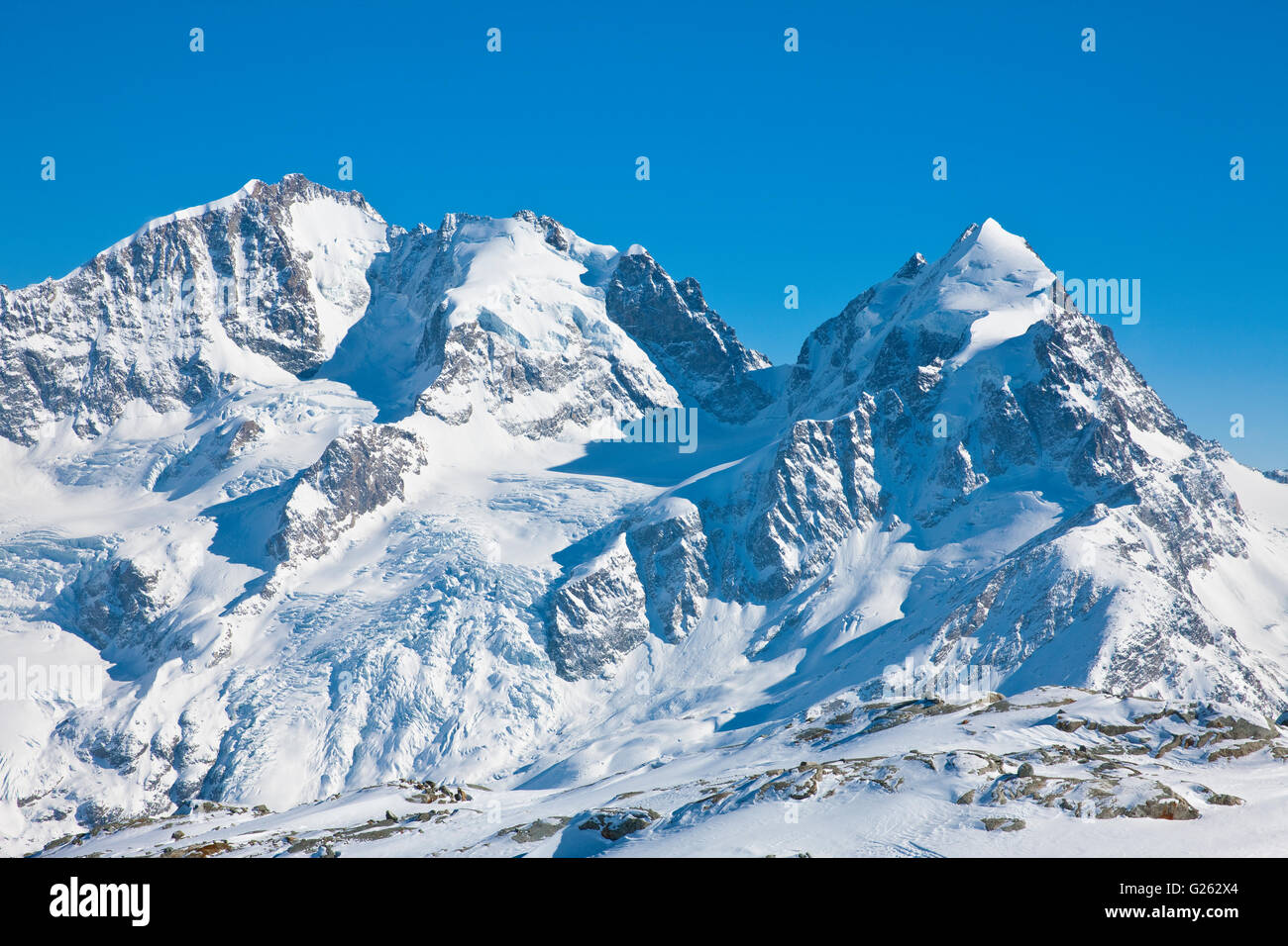 Bernina mountain range hi-res stock photography and images - Alamy