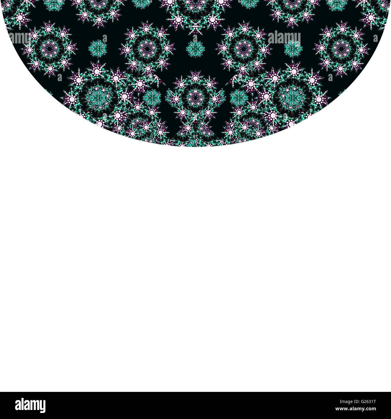 White background with luxury pattern design borders Stock Photo - Alamy