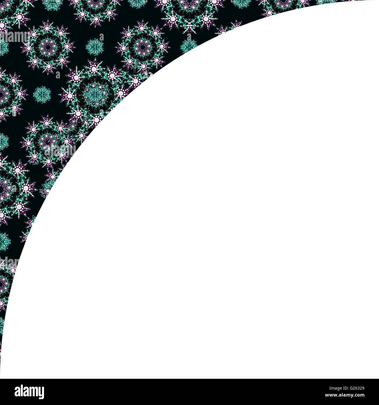 White background with luxury pattern design borders Stock Photo - Alamy