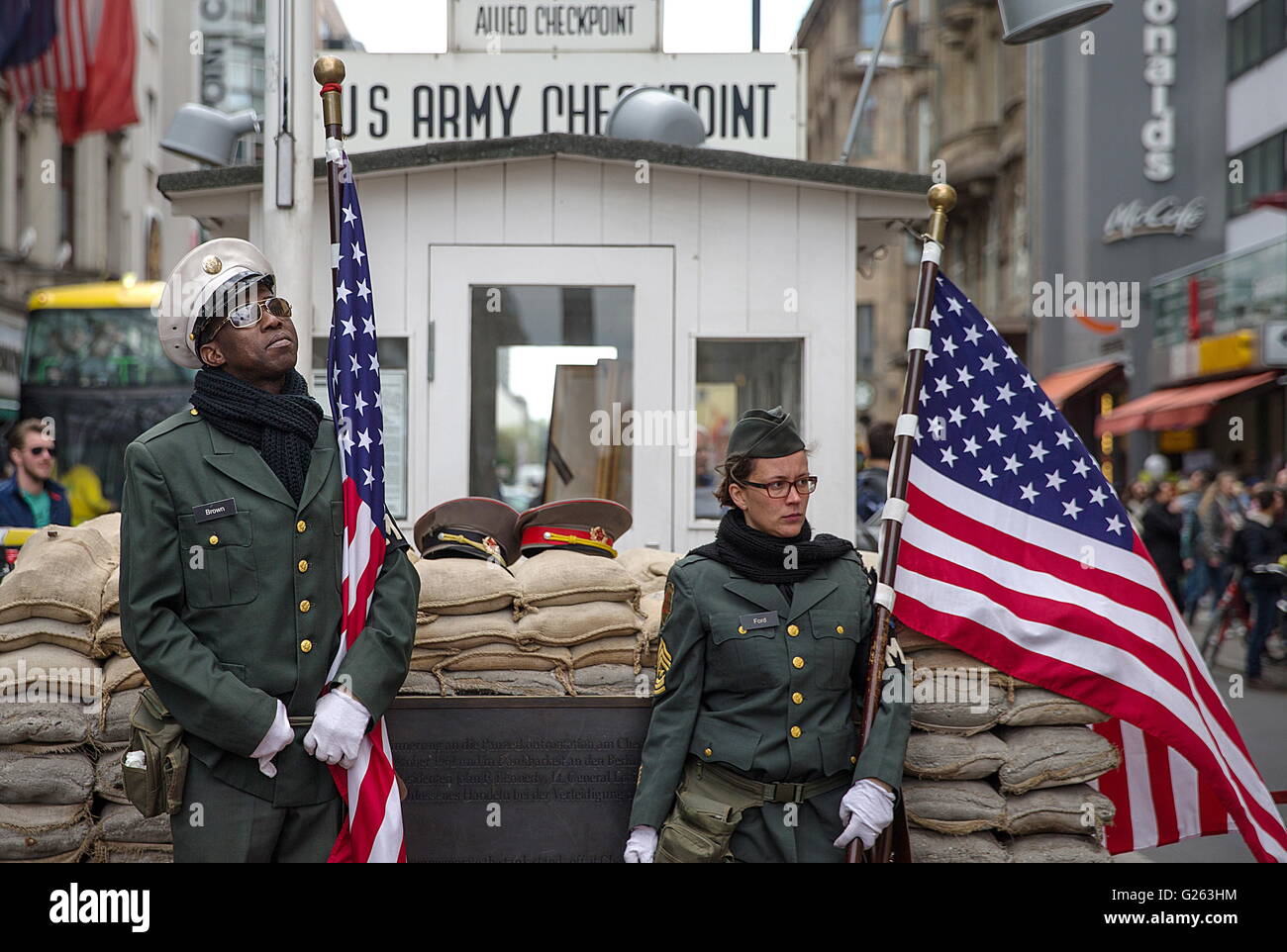 Berlin Wall Crossing Point High Resolution Stock Photography and Images ...