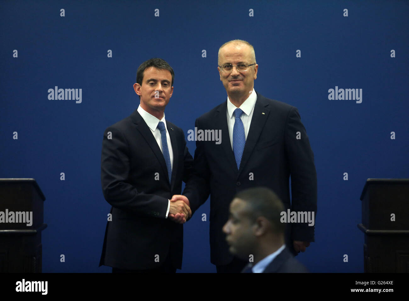 Ramallah, West Bank, Palestinian Territory. 24th May, 2016. French ...