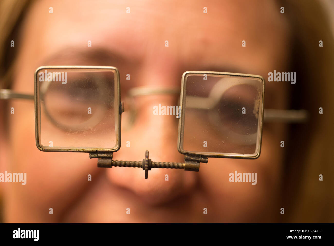 Very early spectacles hi-res stock photography and images - Alamy