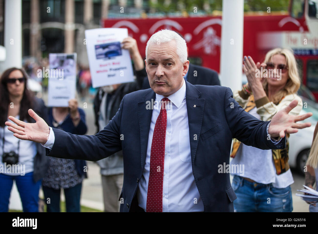 London, UK. 24th May, 2016. Dr Paul Monaghan, SNP MP for Caithness ...