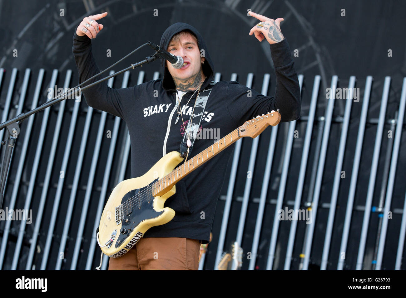 May 22, 2016 - Columbus, Ohio, U.S - Musician JOHNNY STEVENS of Highly ...