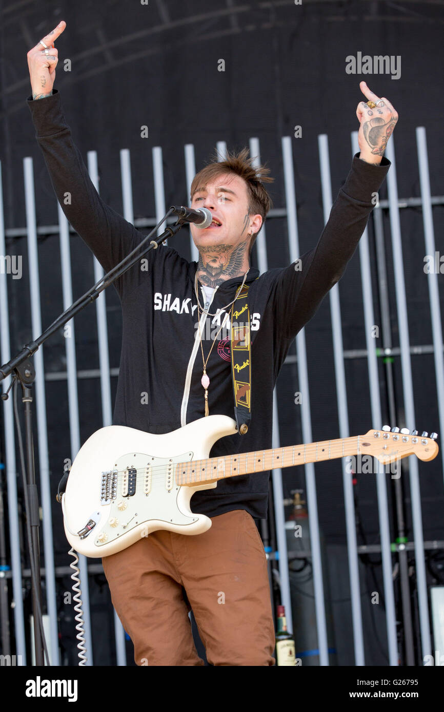 May 22, 2016 - Columbus, Ohio, U.S - Musician JOHNNY STEVENS of Highly ...