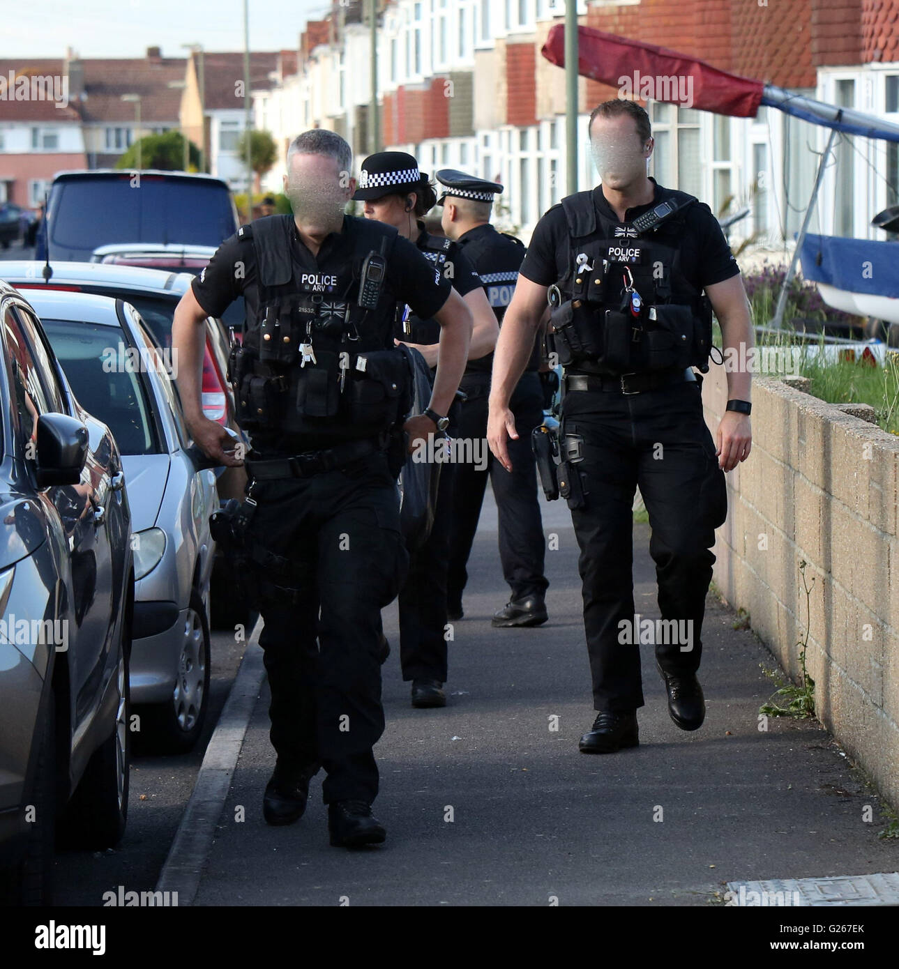Welsh police tape hi-res stock photography and images - Alamy