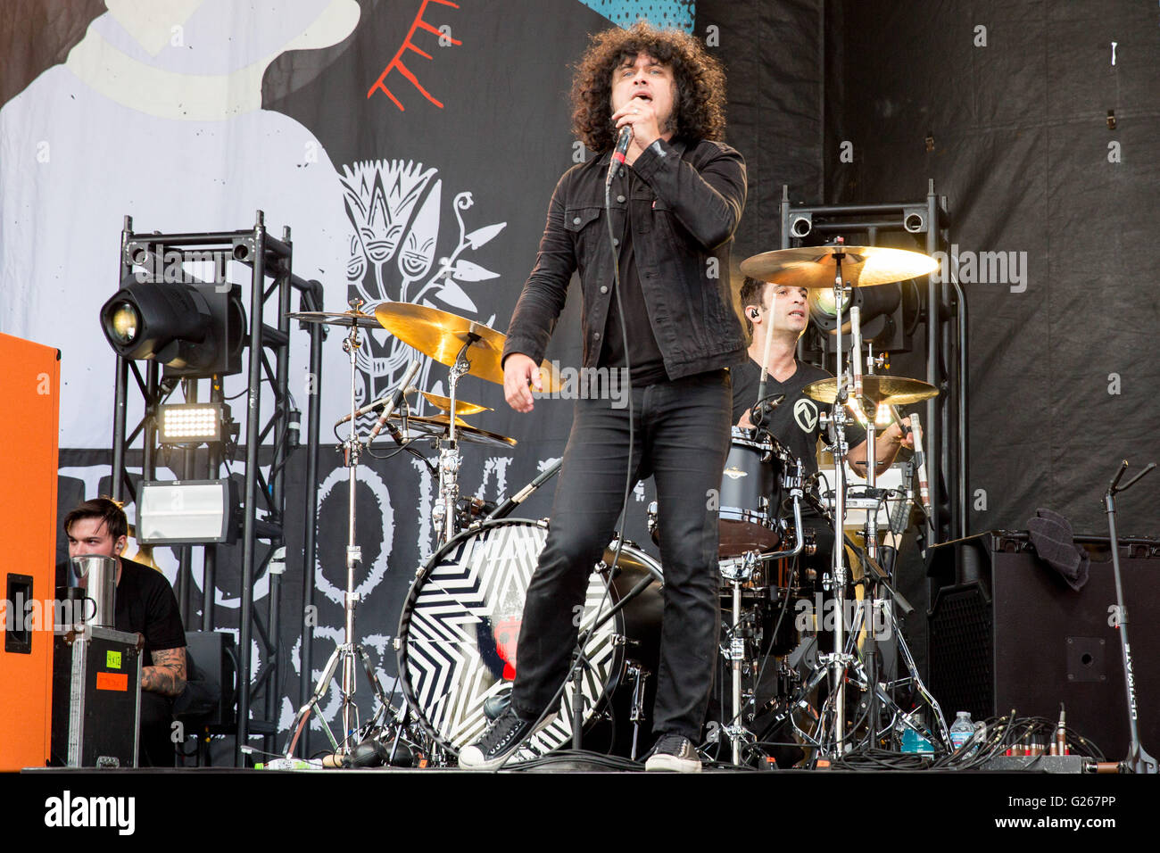 Columbus, Ohio, USA. 22nd May, 2016. CEDRIC BIXLER (L) and TONY HAJJAR ...