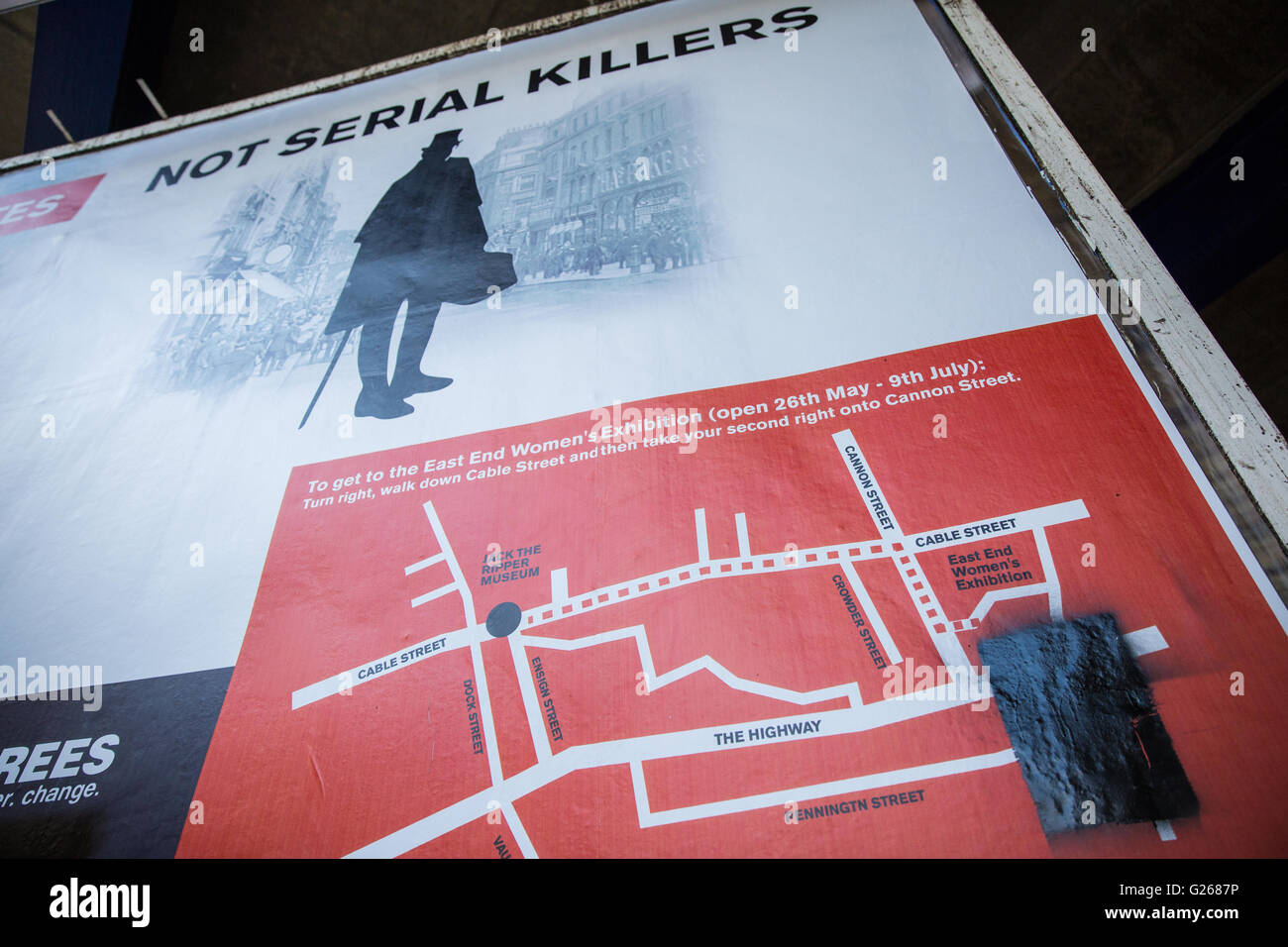 Jack the ripper poster hi-res stock photography and images - Alamy