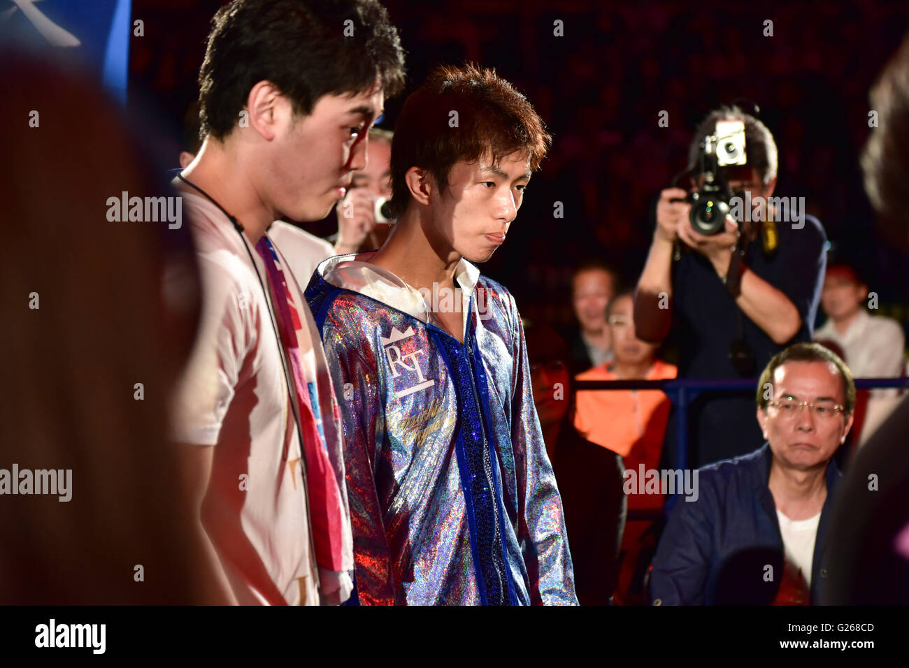 Tokyo, Japan. 27th Apr, 2016. (R-L) Ryoichi Taguchi (JPN), Yuta ...