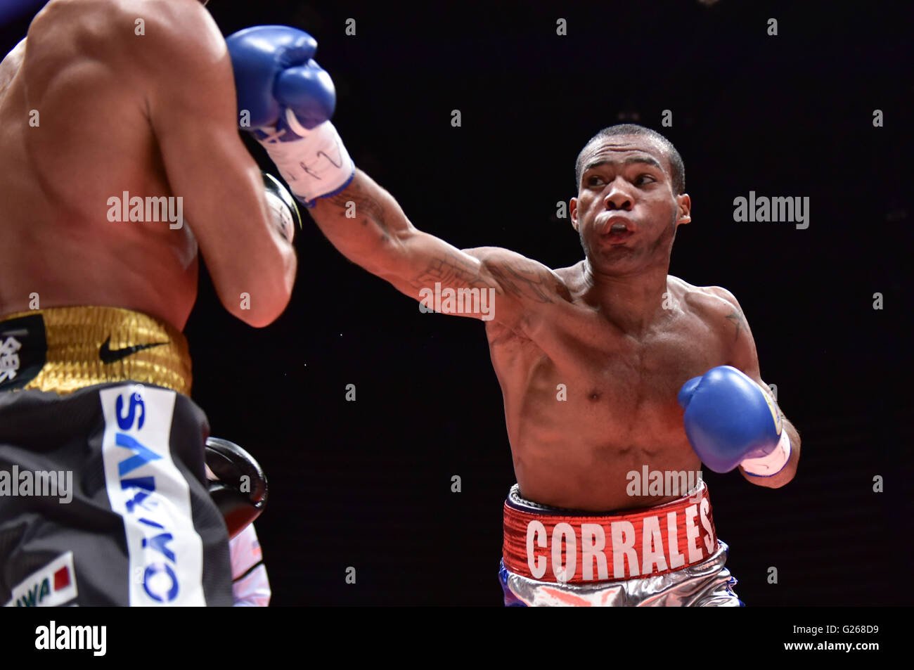 Tokyo, Japan. 27th Apr, 2016. Jezreel Corrales (PAN) Boxing : Jezreel ...