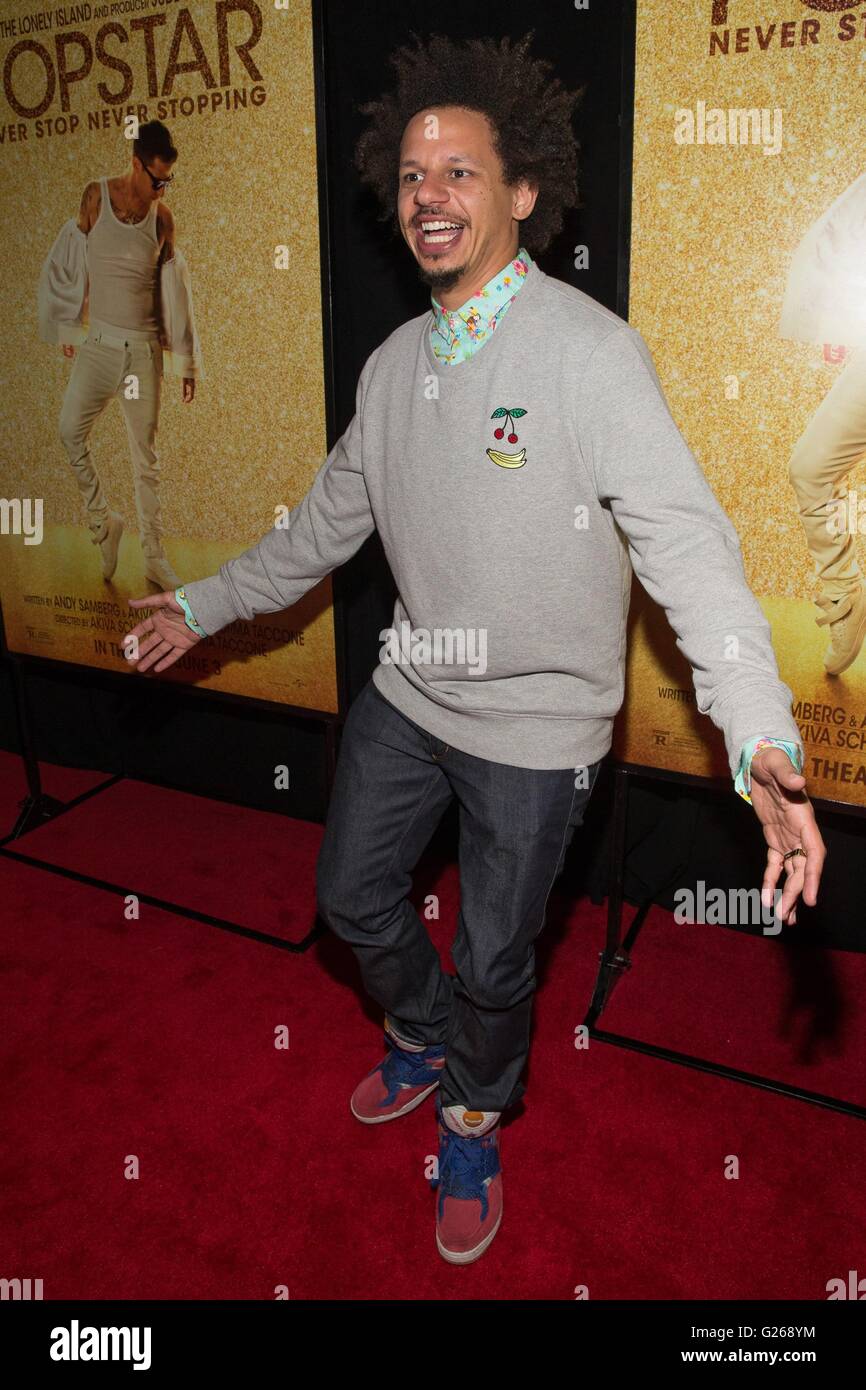 New York, NY, USA. 24th May, 2016. Eric Andre at arrivals for POPSTAR ...