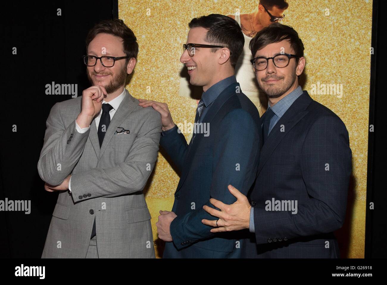 New York, NY, USA. 24th May, 2016. Akiva Schaffer, Andy Samberg, Jorma ...