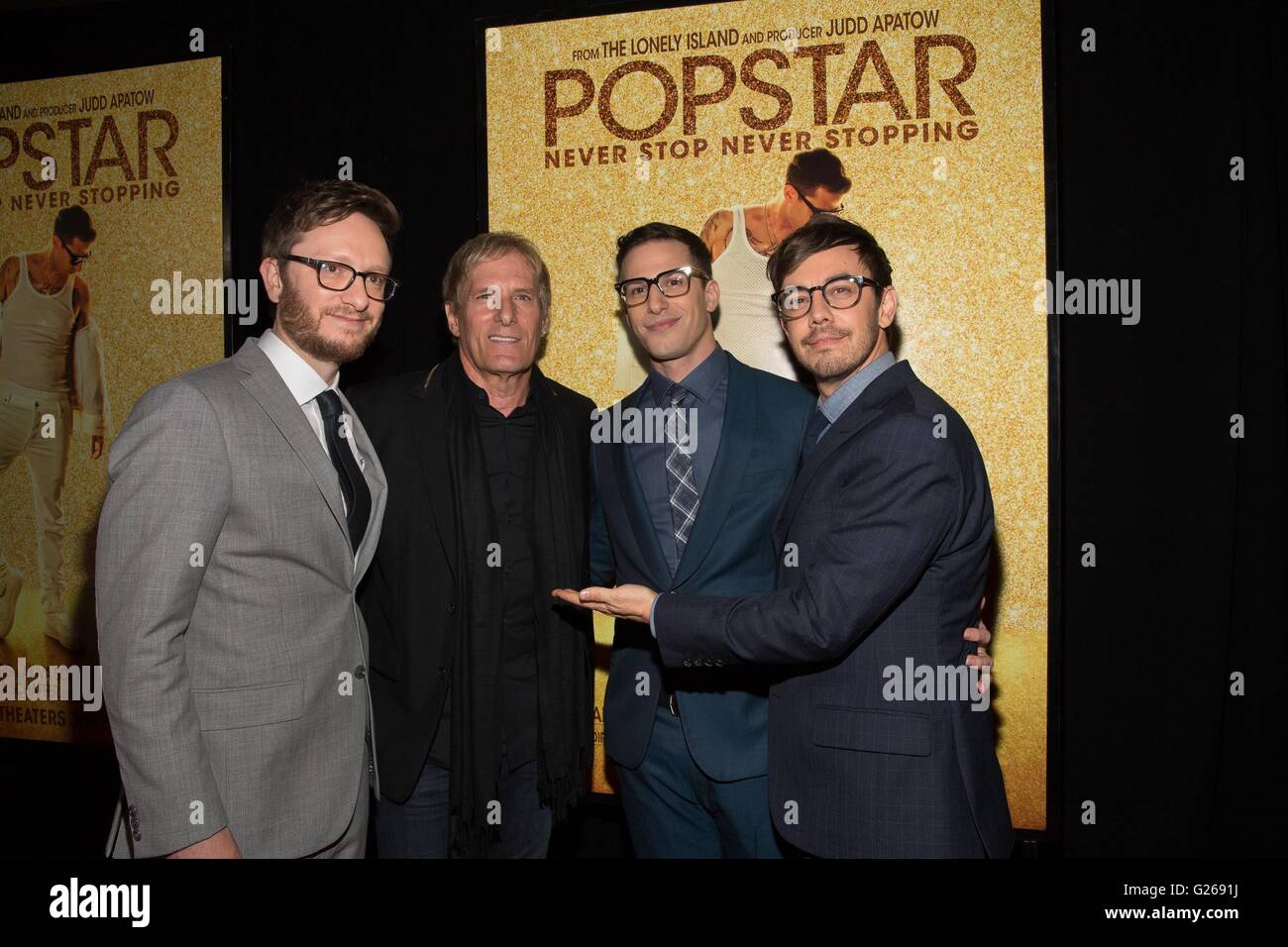 Akiva schaffer andy samberg jorma taccone popstar hi-res stock ...