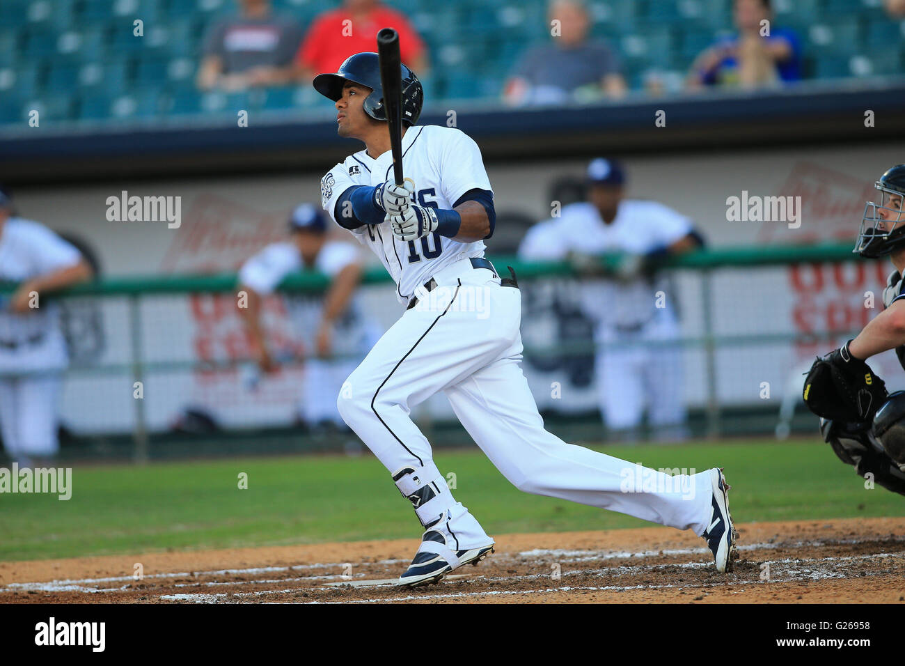MAY 24, 2016: New Orleans Zephyrs center fielder Kenny Wilson (10 ...