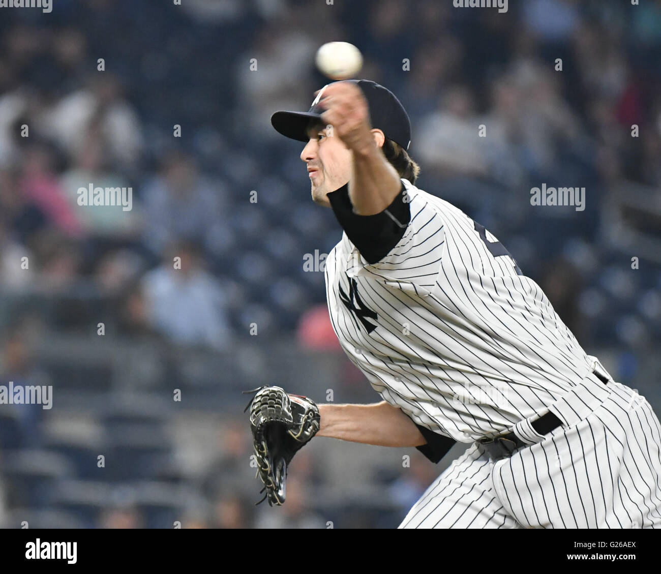 the Bronx, NY, USA. 12th May, 2016. Andrew Miller (Yankees), MAY 12 ...