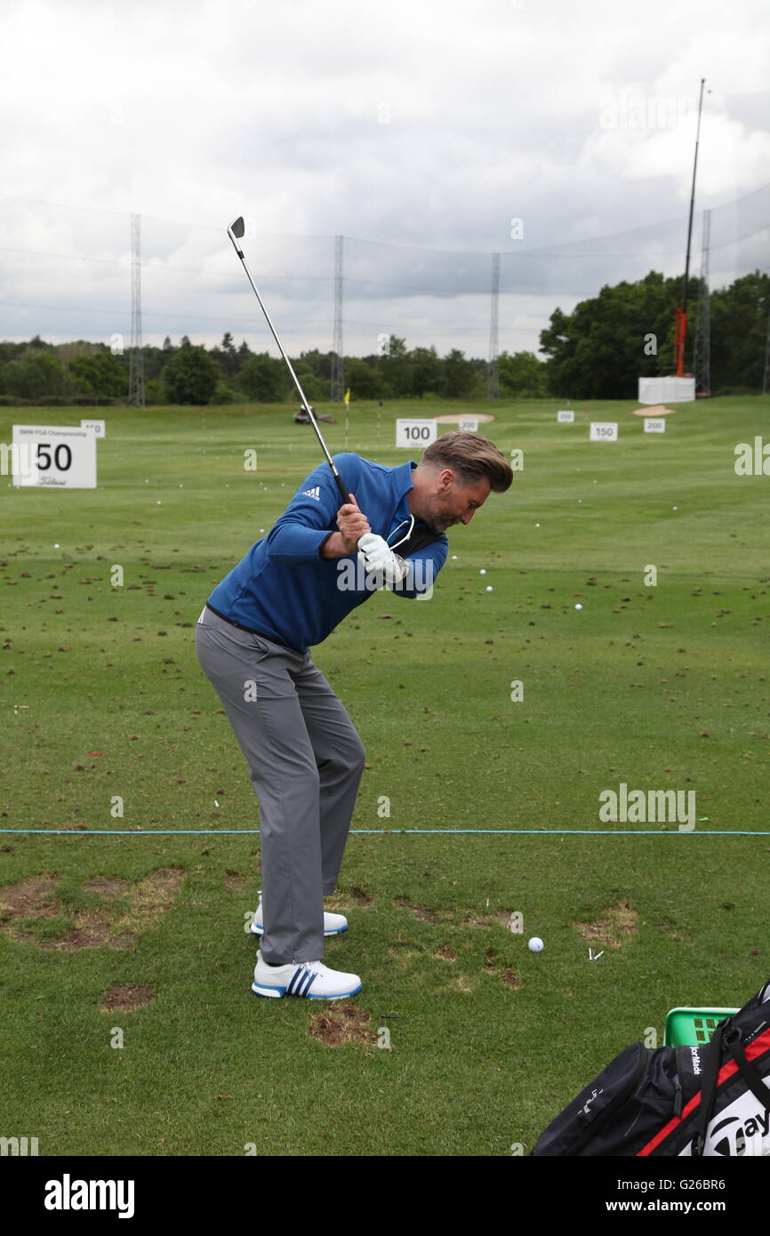 Virginia Water, Surrey, UK. 25th May, 2016. Celebrities play in the Pro ...