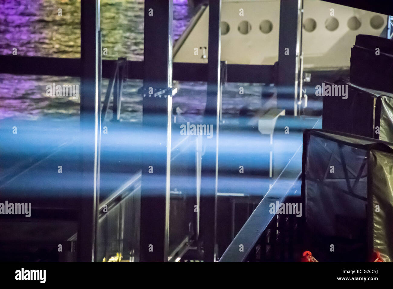 Testing underway for massive video projectors for 'Songlines' the ...