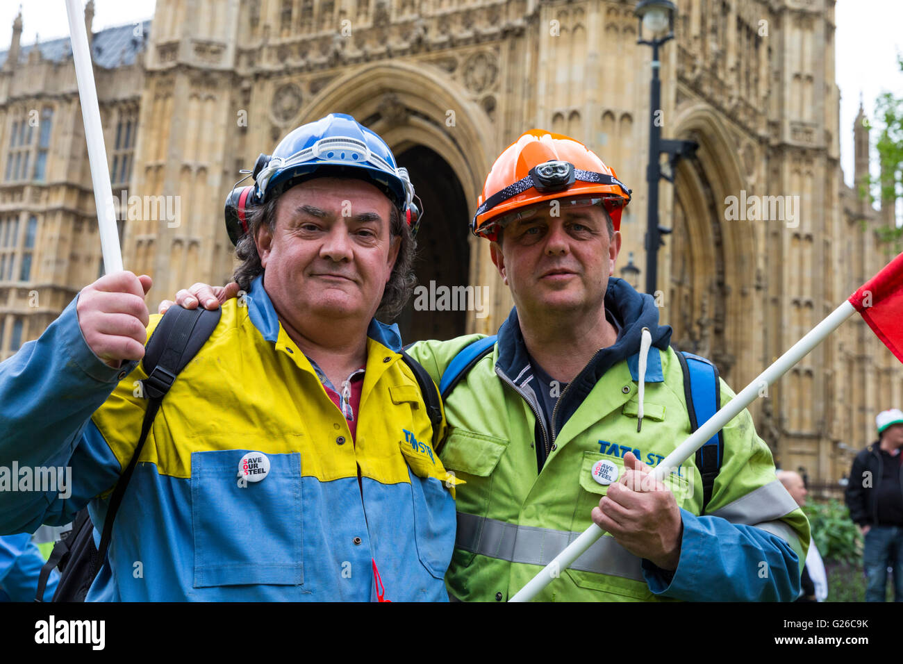 British steel workers union hi-res stock photography and images - Alamy