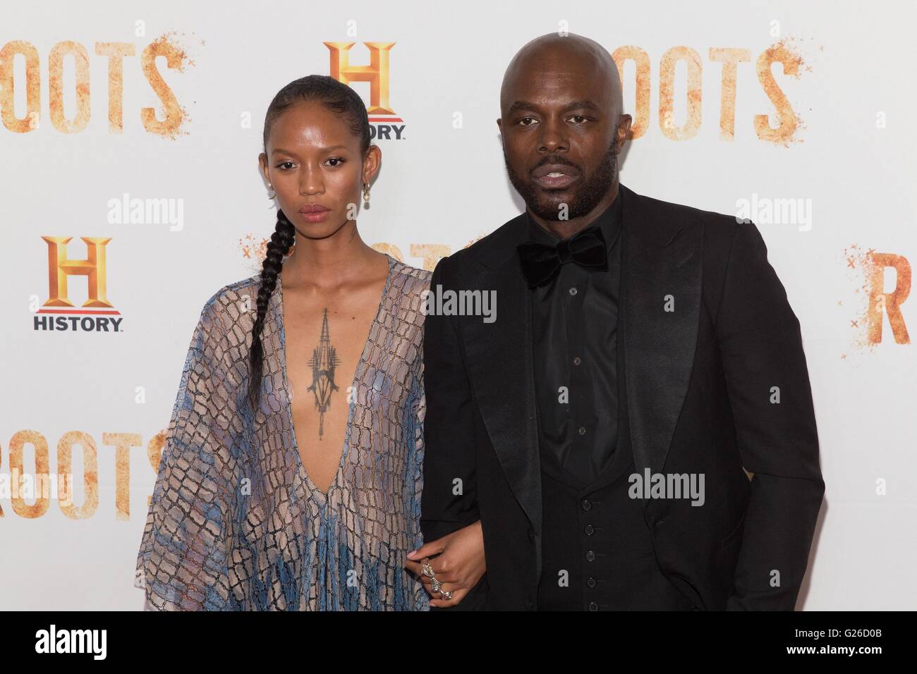 guest, Chris Obi at arrivals for HISTORY Channel's Premiere of ROOTS ...