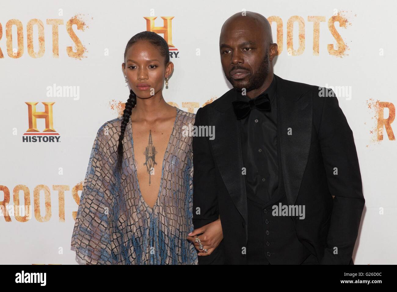 guest, Chris Obi at arrivals for HISTORY Channel's Premiere of ROOTS ...