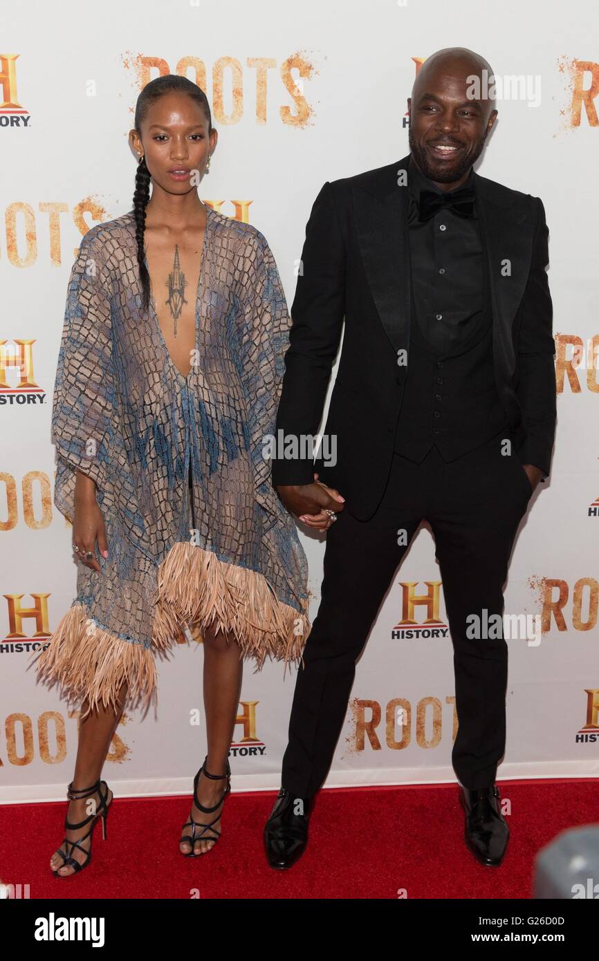 guest, Chris Obi at arrivals for HISTORY Channel's Premiere of ROOTS ...