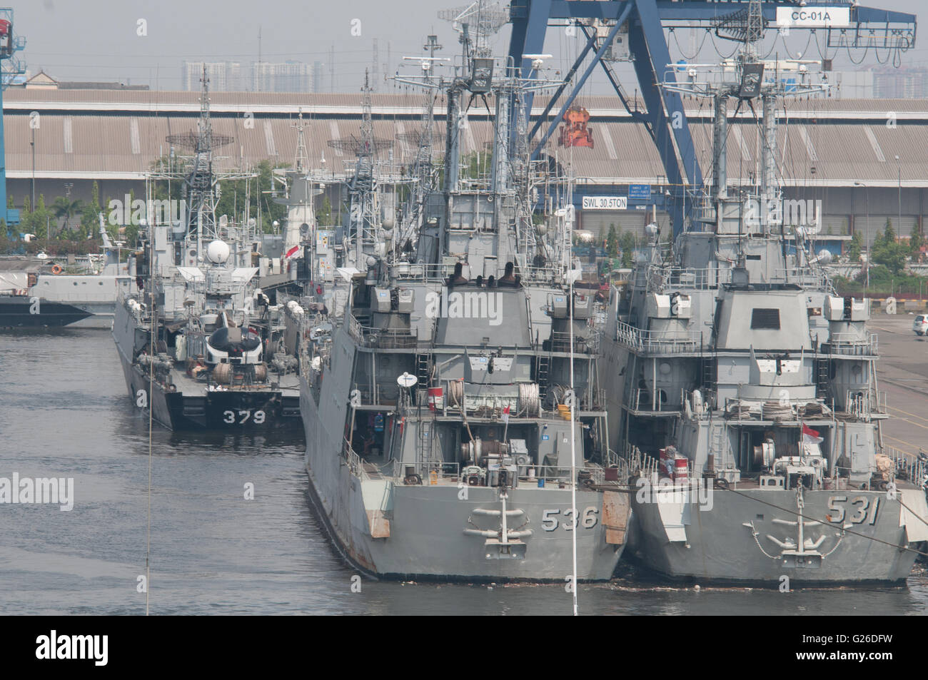 Tanjung priok harbour hi-res stock photography and images - Alamy