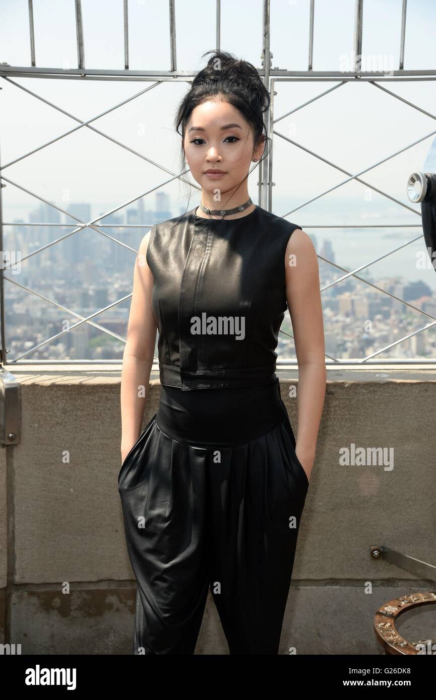 New York, NY, USA. 25th May, 2016. Lana Condor at a public appearance ...