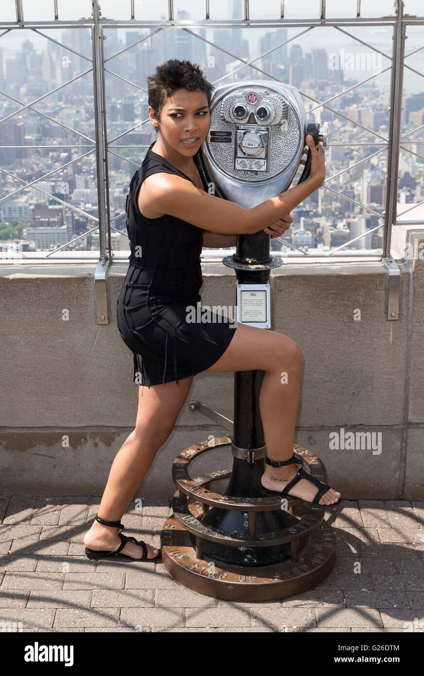 New York, NY, USA. 25th May, 2016. Alexandra Shipp at a public ...