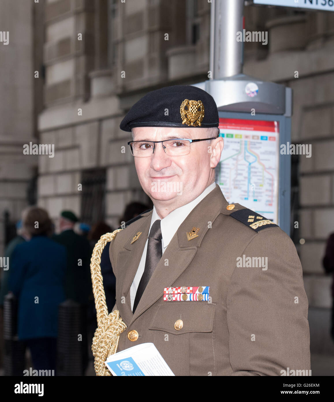 Senior officer hi-res stock photography and images - Alamy