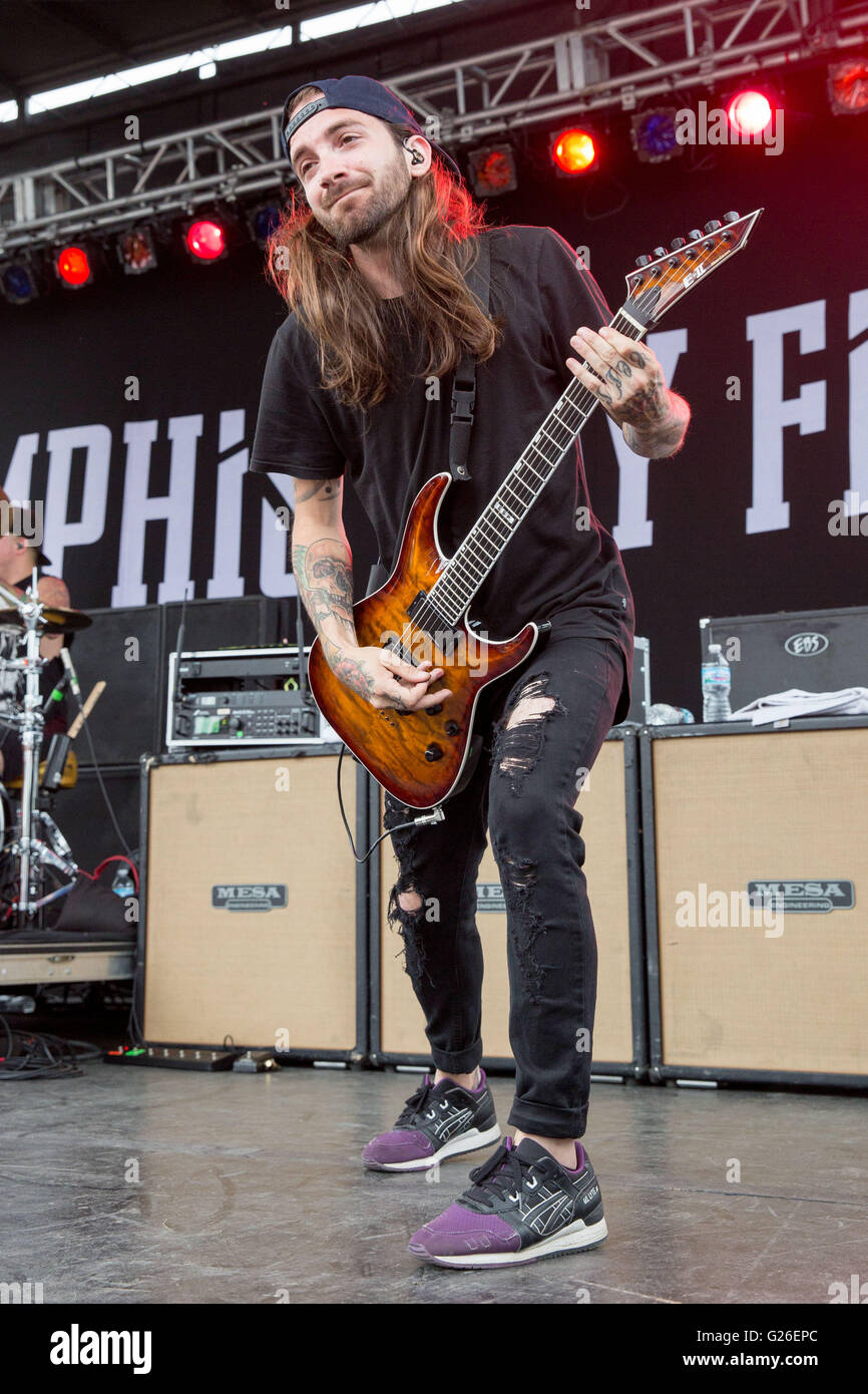 May 20, 2016 - Columbus, Ohio, U.S - Guitarist ANTHONY SEPE of Memphis ...