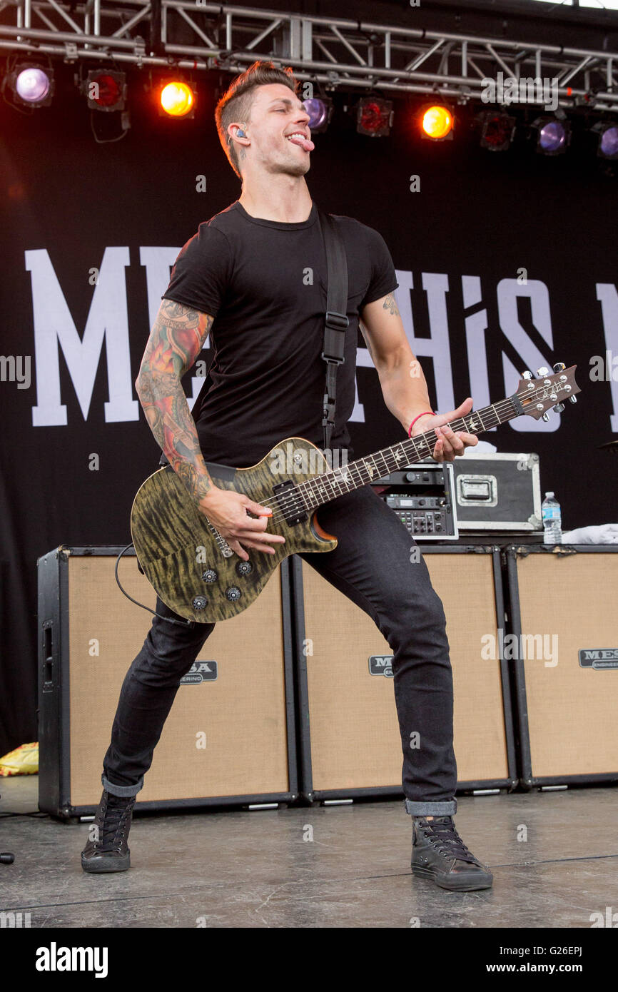 May 20, 2016 - Columbus, Ohio, U.S - Guitarist KELLEN MCGREGOR of ...