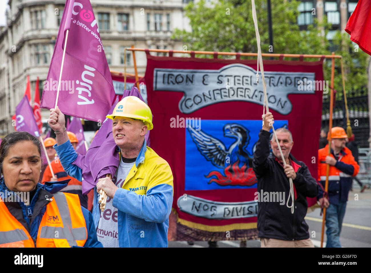 Tata steel uk trade unions hi-res stock photography and images - Alamy