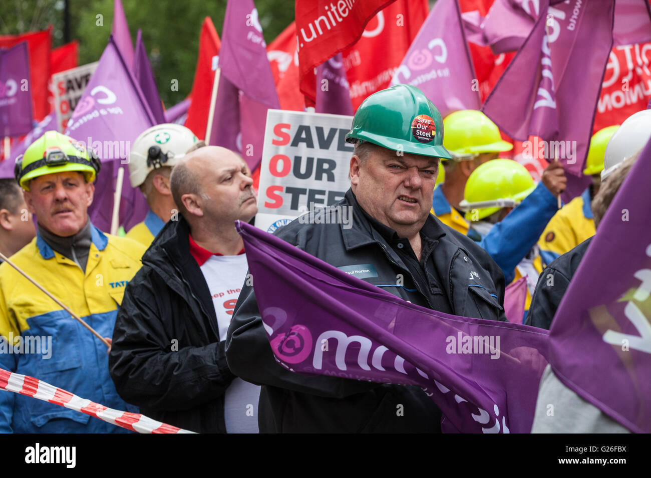 Tata steel uk trade unions hi-res stock photography and images - Alamy