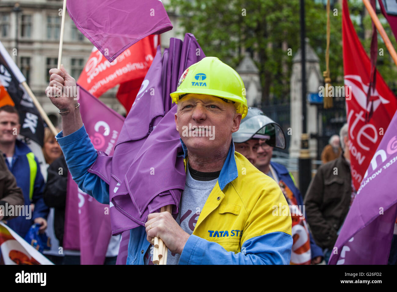 Tata steel uk trade unions hi-res stock photography and images - Alamy